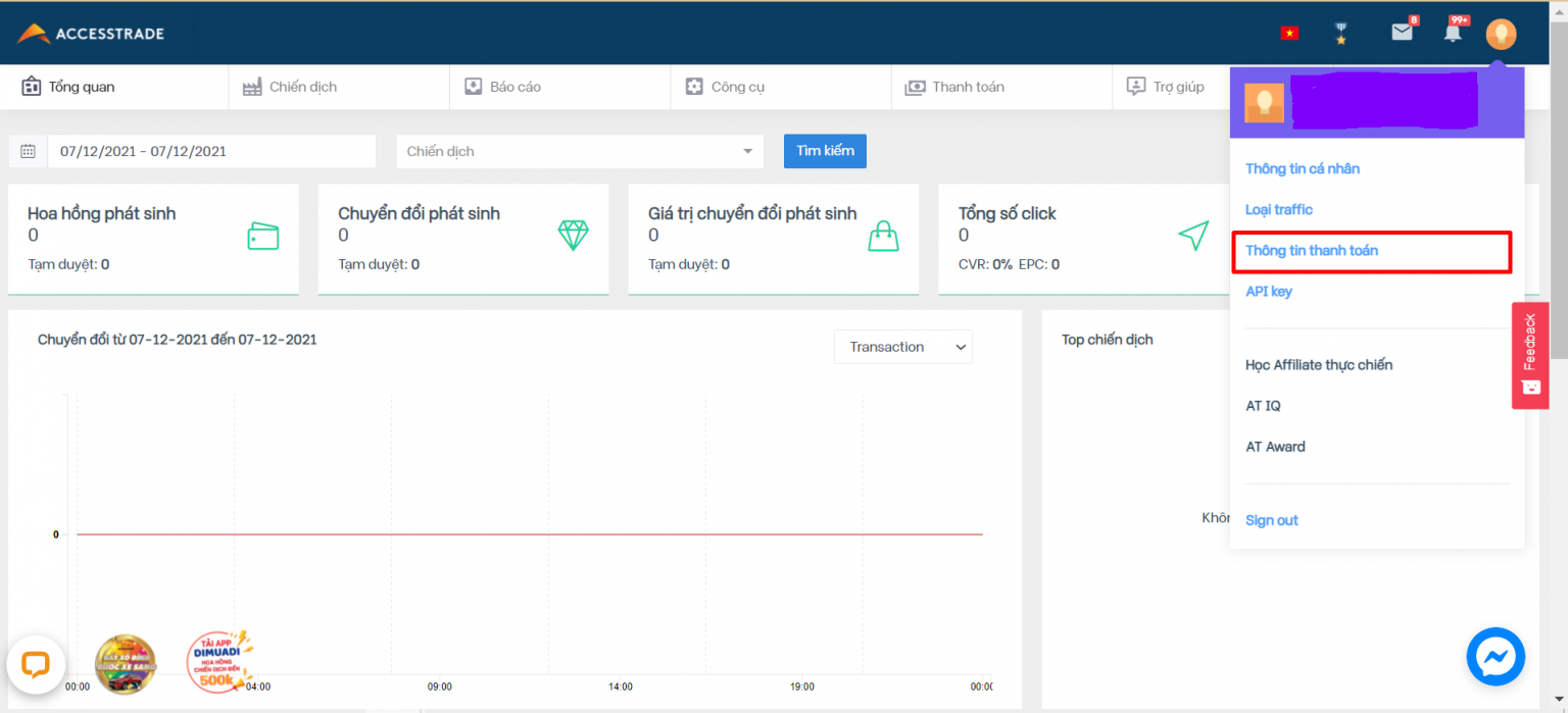 Hướng dẫn sử dụng dashboard dành cho Publisher (cơ bản) - Trung tâm trợ ...